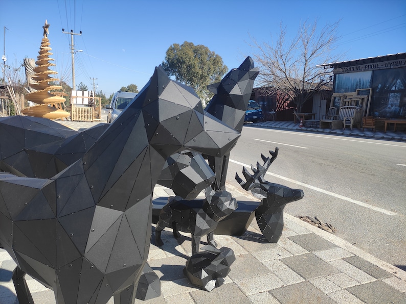 Metal 7 Animals DXF Laser Cutting File. in a Way That Does Not Require ...