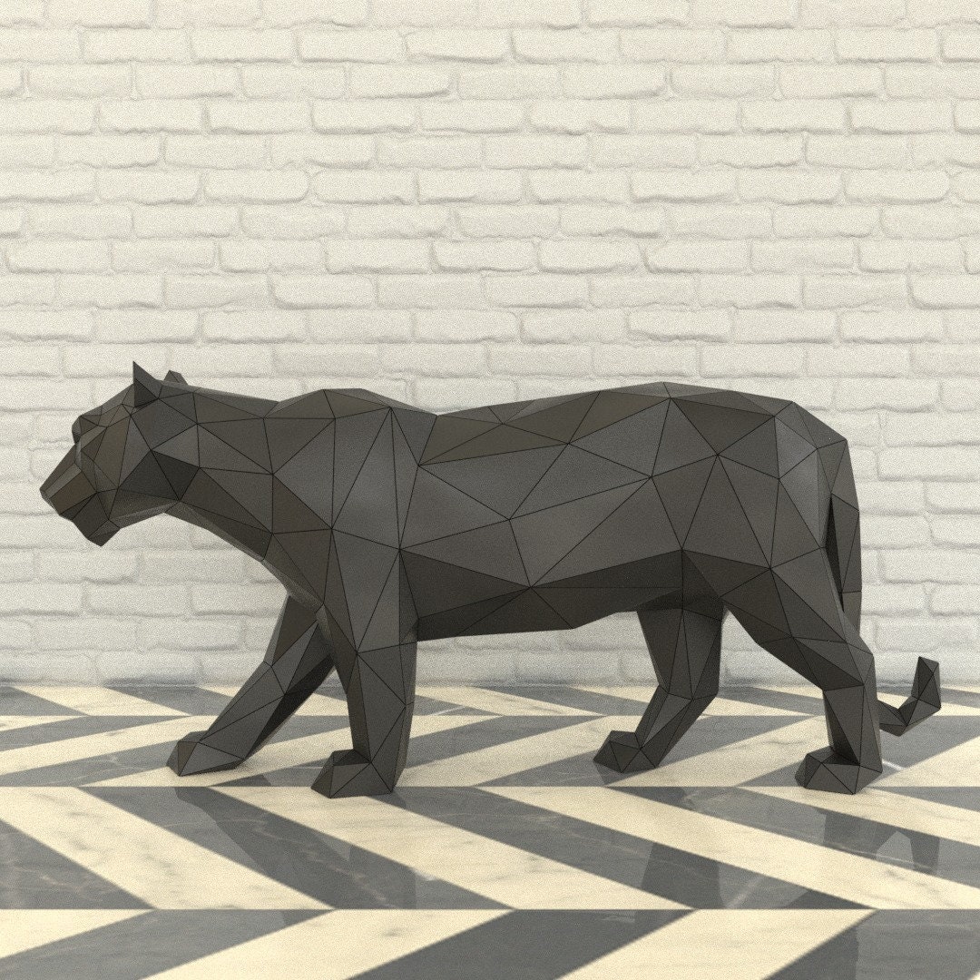 Tiger DXF Laser Cutting File. in a Way That Does Not Require Welding ...