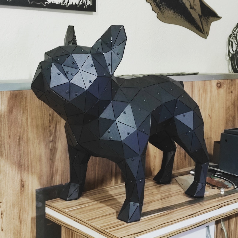French Bulldog DXF Laser Cutting File. in a Way That Does Not Require ...