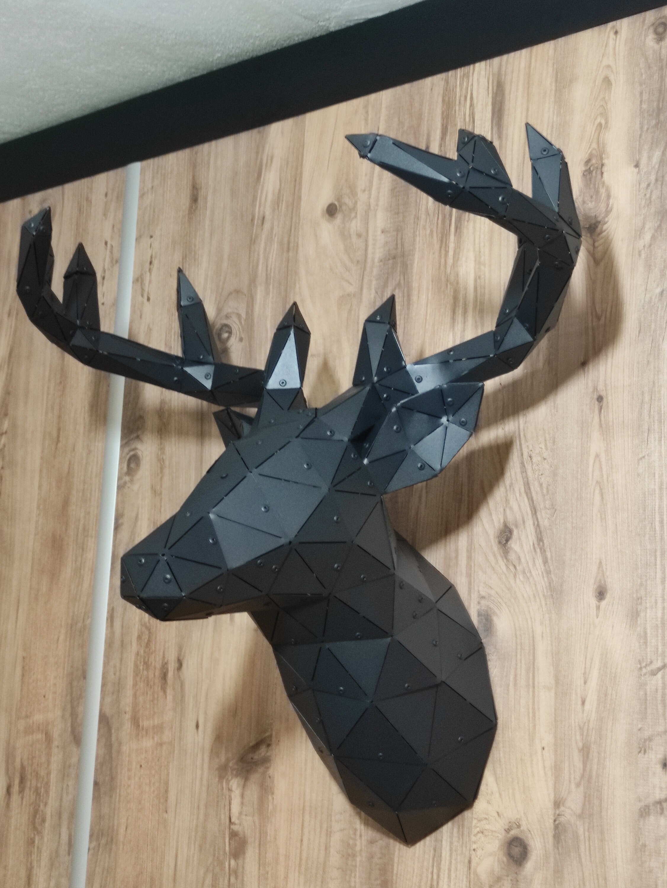 Deer Head DXF Laser Cutting File. in a Way That Does Not Require ...