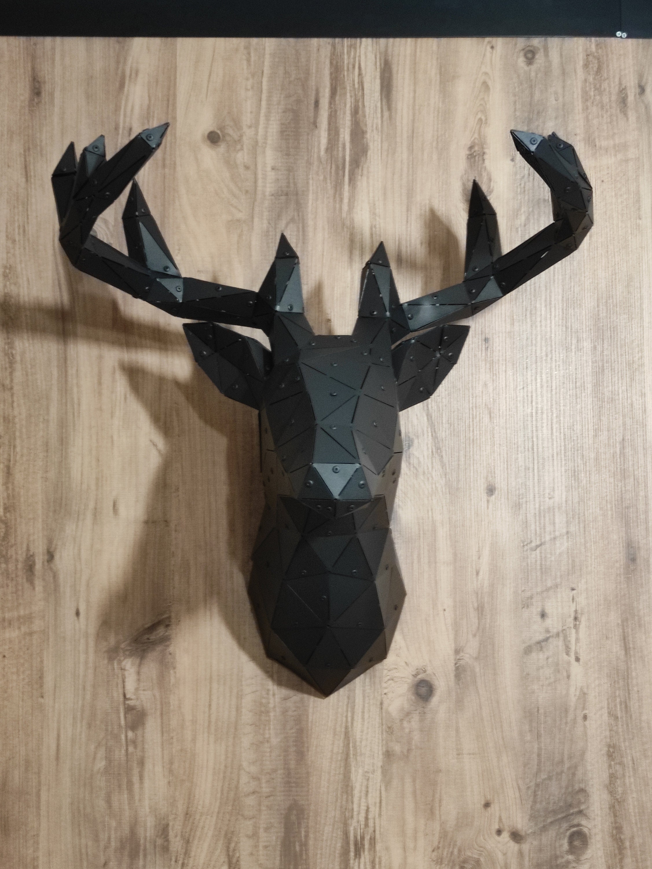 Deer Head DXF Laser Cutting File. in a Way That Does Not Require ...