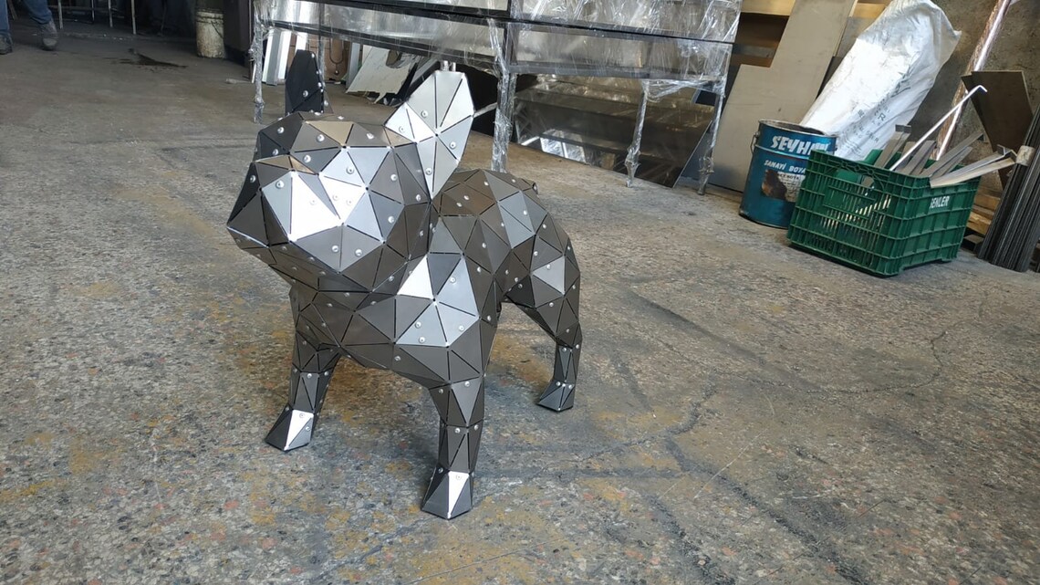 French Bulldog DXF Laser Cutting File. in a Way That Does Not Require ...