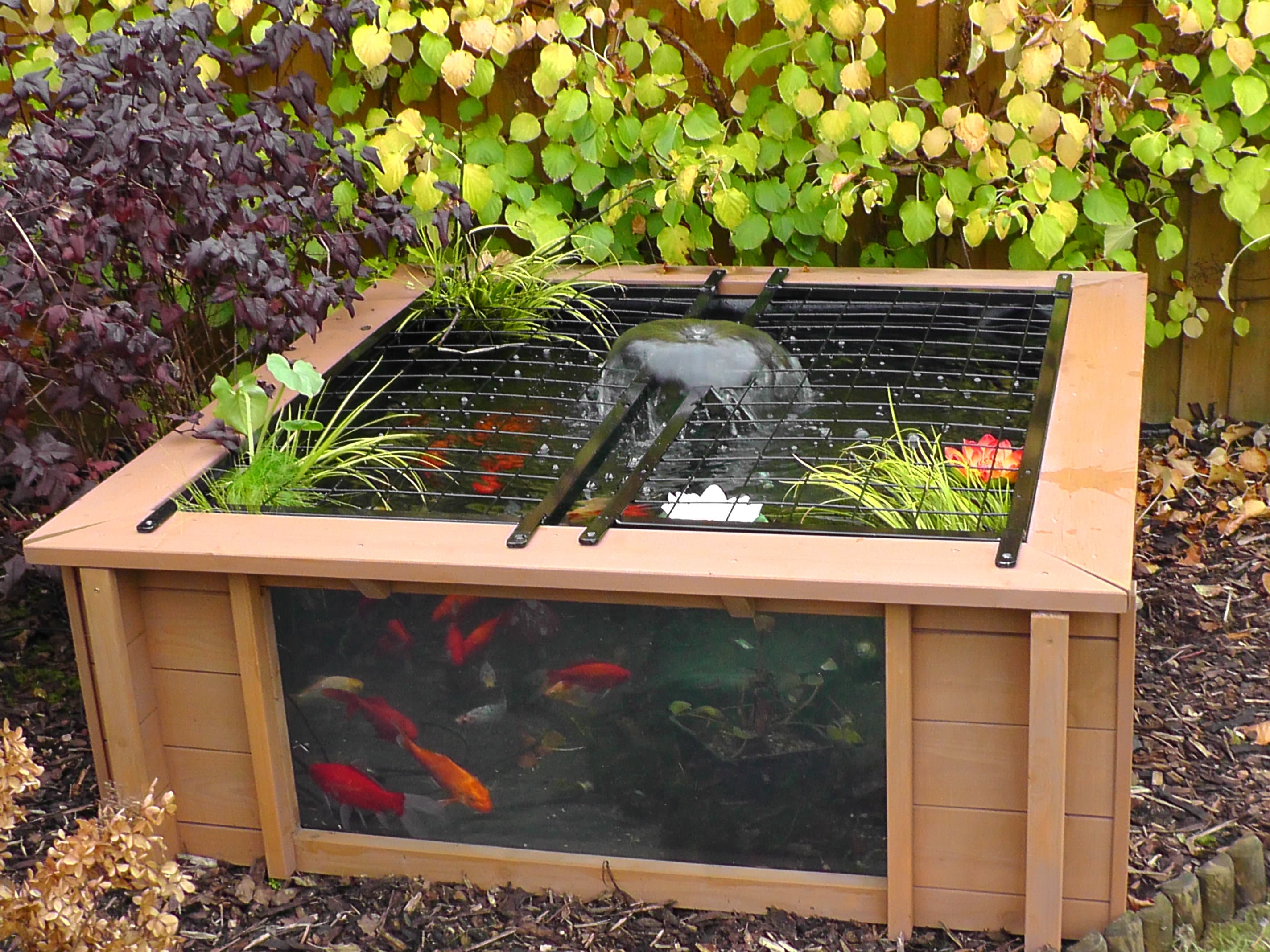 Garden Aquarium Steel Galvanised Pond Guard - Etsy