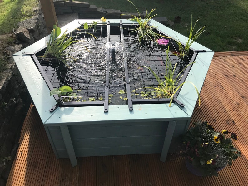 Garden Aquarium Steel Galvanised Pond Guard - Etsy