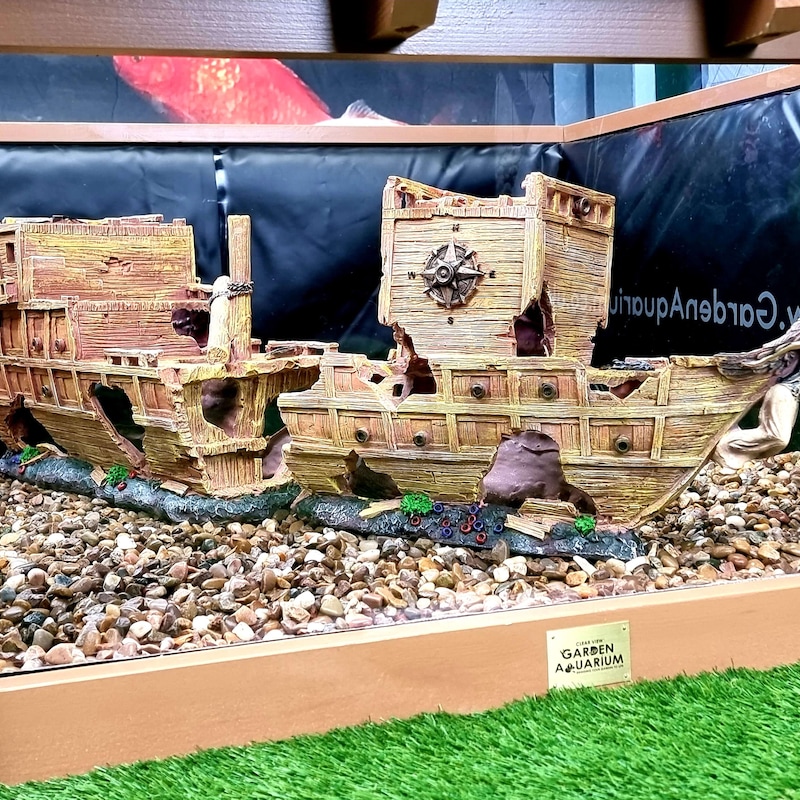 Shipwreck Aquarium Decor - Etsy