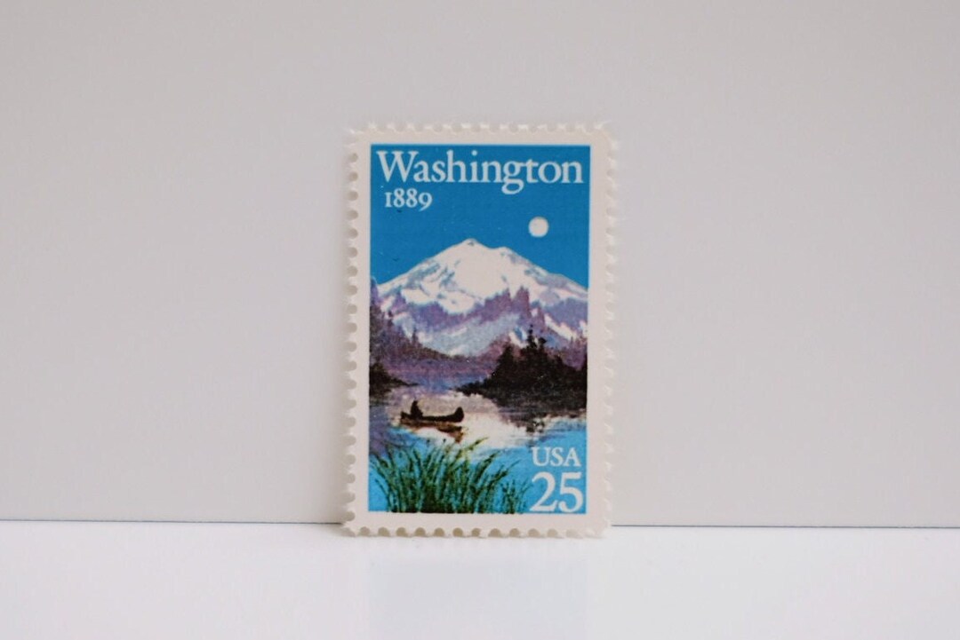 Vintage Unused Stamp - Washington Mt Rainier - 29 Cents - Etsy