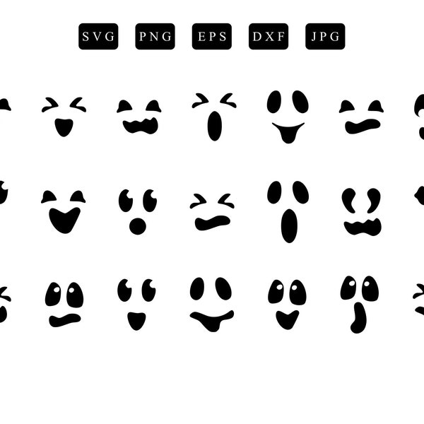 Silly Face Svg - Etsy