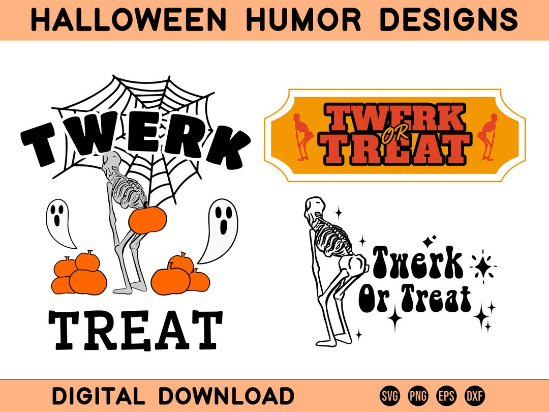 Esqueleto bailando SVG Twerk o Treat Svg Esqueleto Twerking - Etsy España