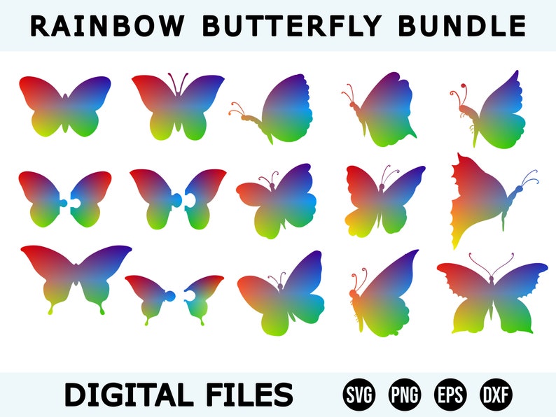 Adhd Butterfly Svg, Butterflies Svg Bundle, Adhd Svg, Neurodiversity ...