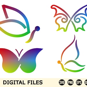 Adhd Butterfly Svg, Adhd Symbols Bundle, Neuro Butterly Svg, Adhd Svg ...