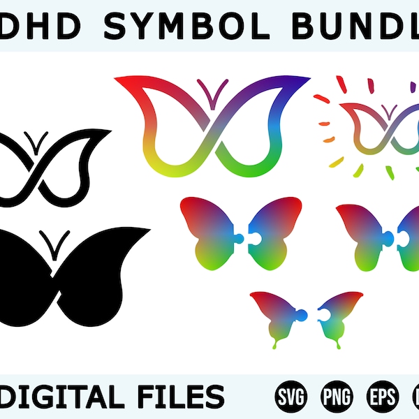 Adhd Symbols - Etsy Canada