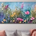 Spring Flower Thick Texture Oil Painting Floral Original Art Home Decor ...