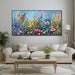 Spring Flower Thick Texture Oil Painting Floral Original Art Home Decor ...