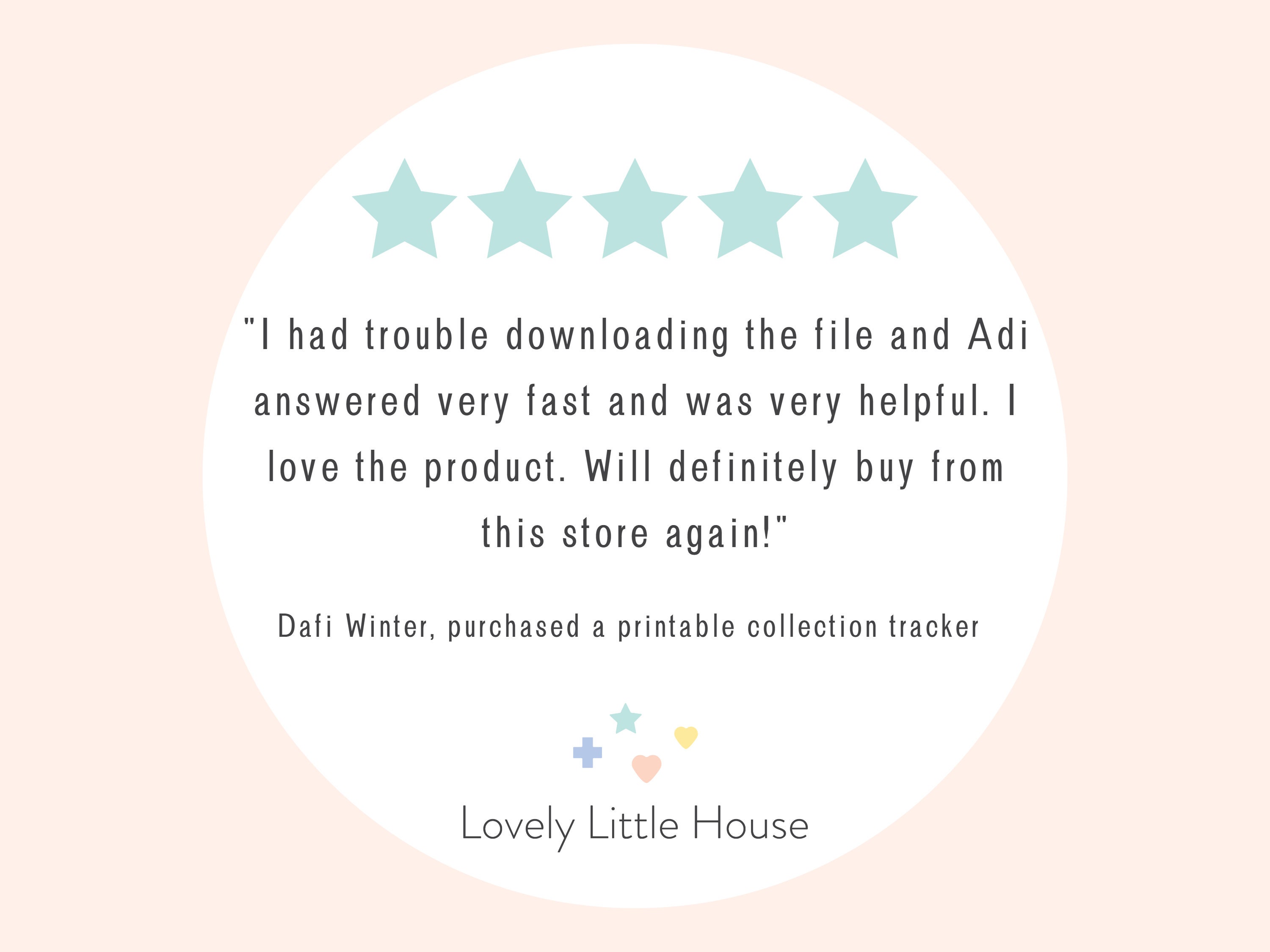 Collectibles Tracking List Printable Collection Tracker - Etsy