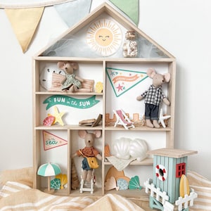 Maileg Mouse House • Maileg Dollhouse • Wooden Mouse Doll House ...