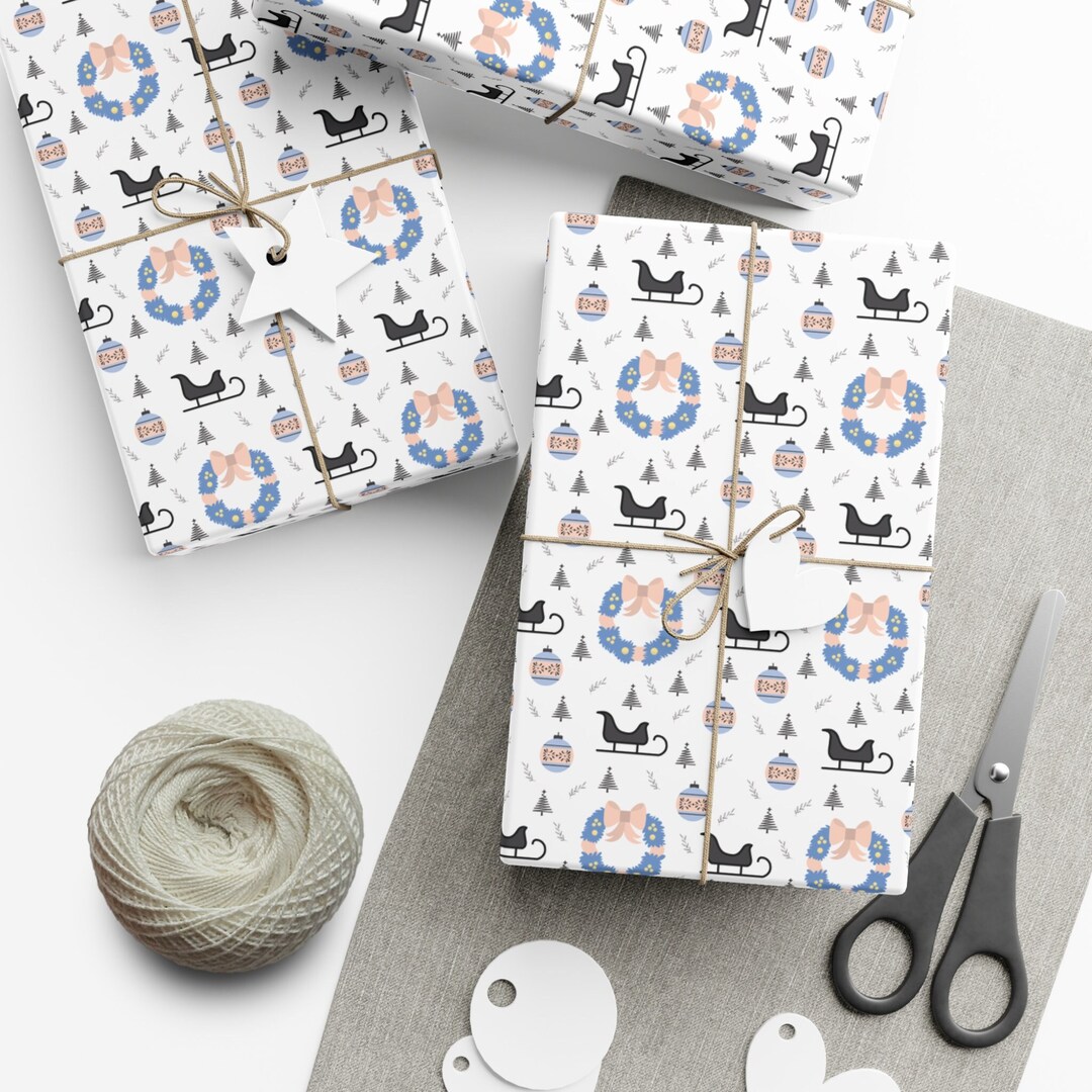 Eco Friendly Recyclable Xmas Wrapping Paper • Christmas Collection ...