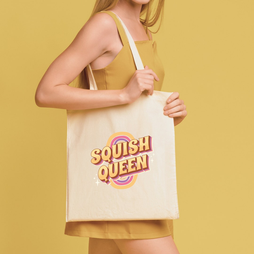 Squishmallow Tote Bag • Squish Queen Canvas Bag • Squishmallow Merch ...
