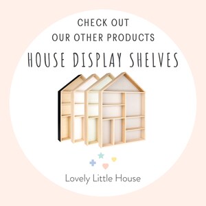 Castle Shaped Display Shelf • Wooden Wall Shelf for Knick Knack Storage ...