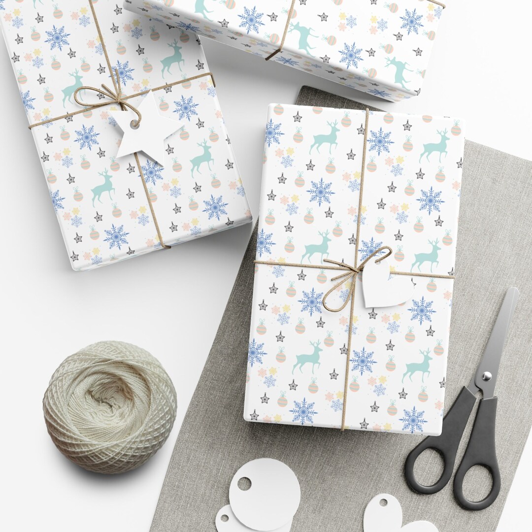 Eco Friendly Recyclable Xmas Wrapping Paper • Christmas Collection ...
