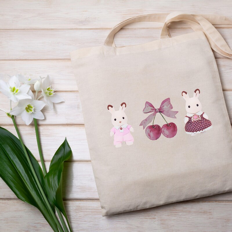 Calico Critter Keychain Cherry - Etsy
