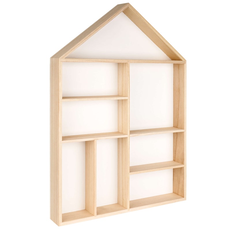 Halloween Display Shelf • Wooden Shelf for Halloween Decorations Indoor ...