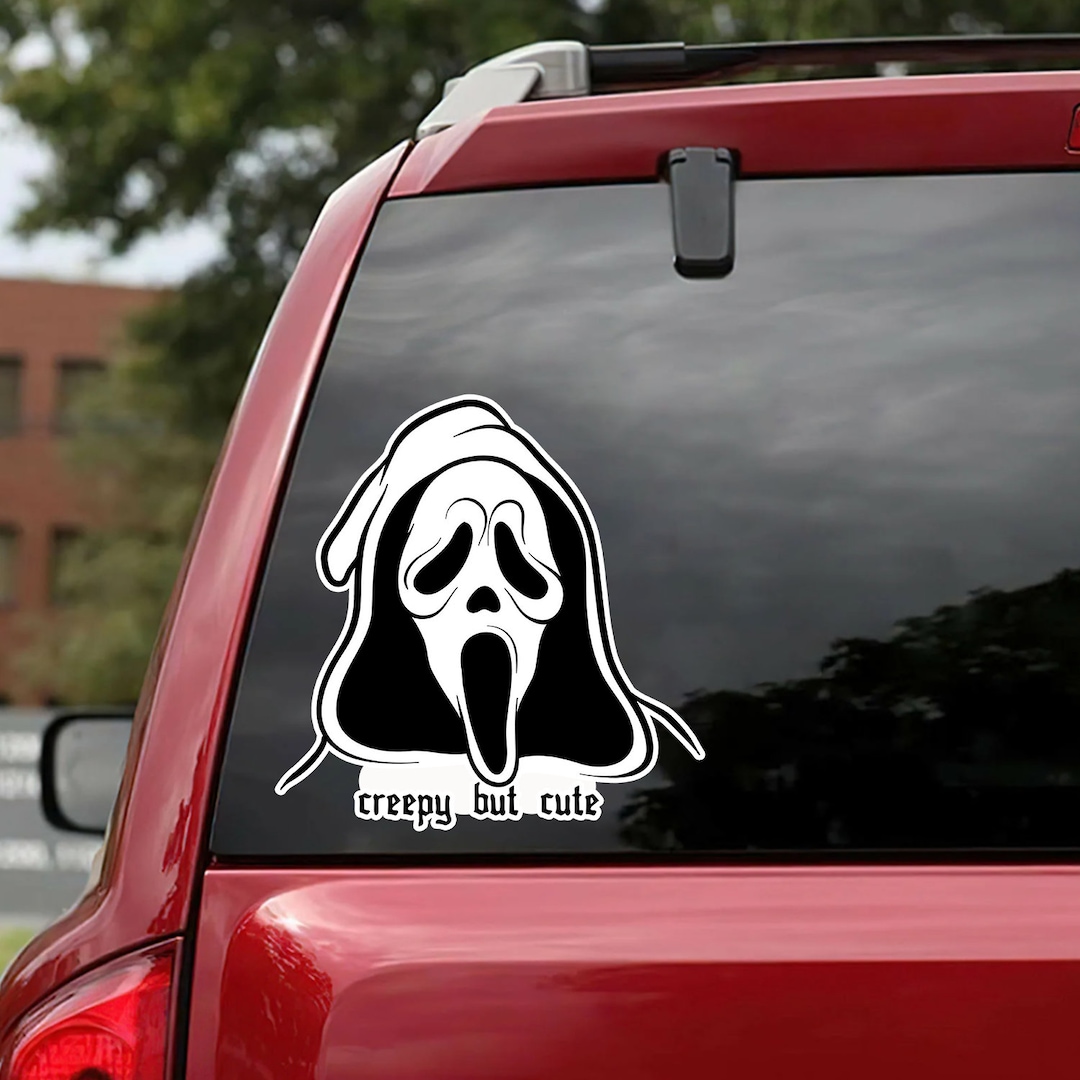 Halloween Sticker Car. Ghost Sticker Car. Haloween Sticker Car - Etsy