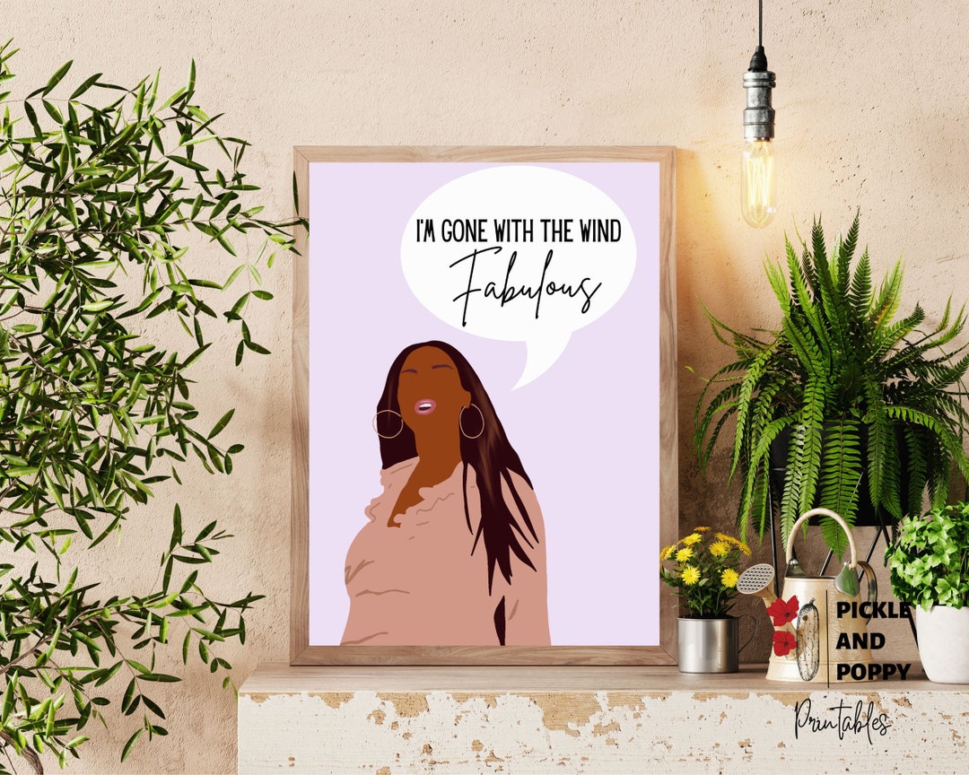 Kenya Moore Printable Art | Real Housewives of Atlanta | RHOA Printable ...