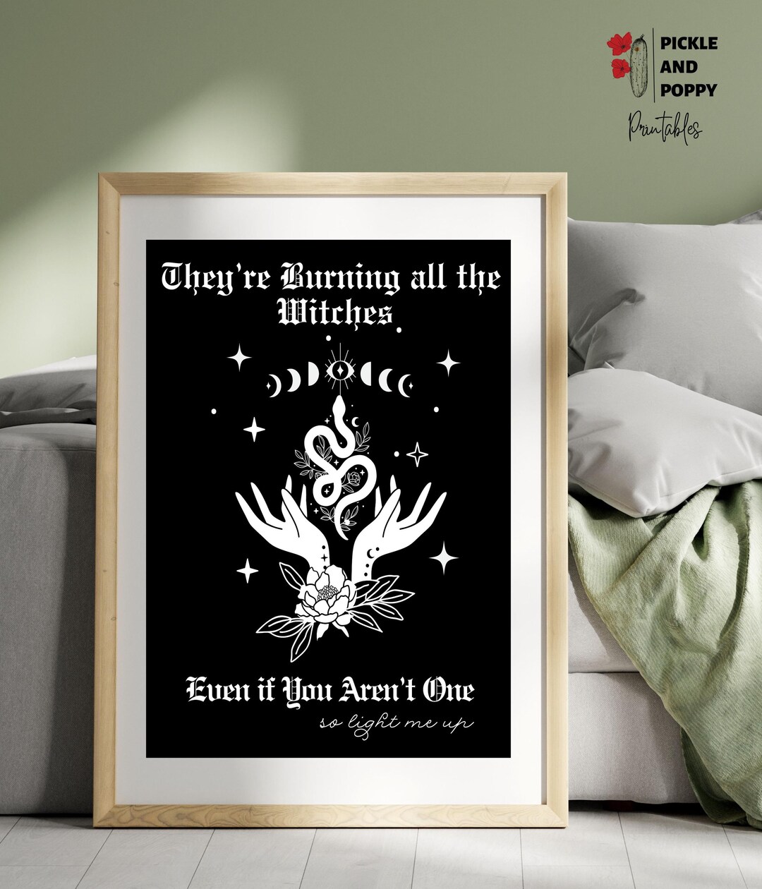 Reputation Taylor Swift Printable Art | They're Burning All the Witches ...