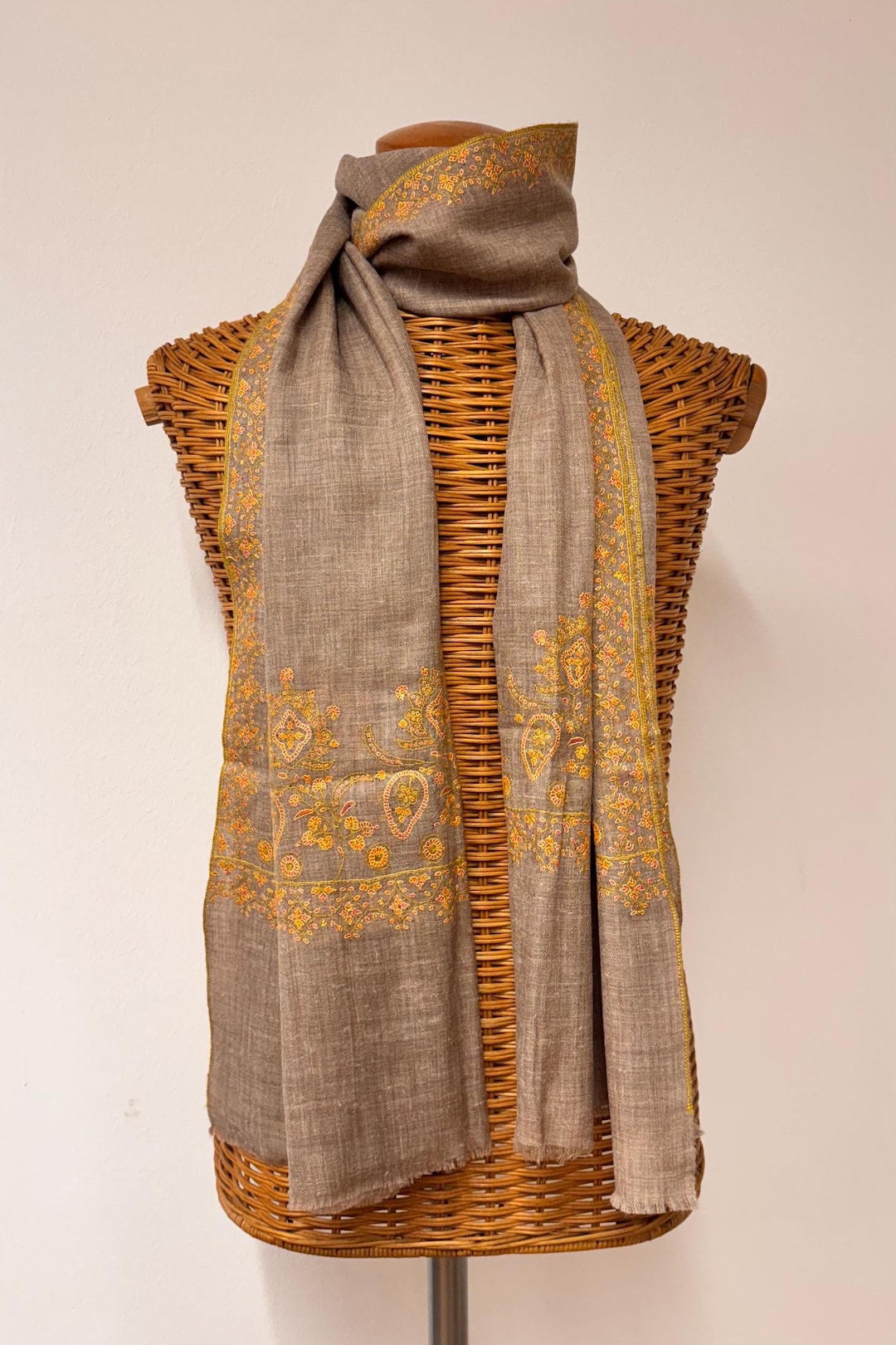 ANNA Handwoven Pashmina Shawl – Soft Pure Cashmere Luxury Wrap for ...