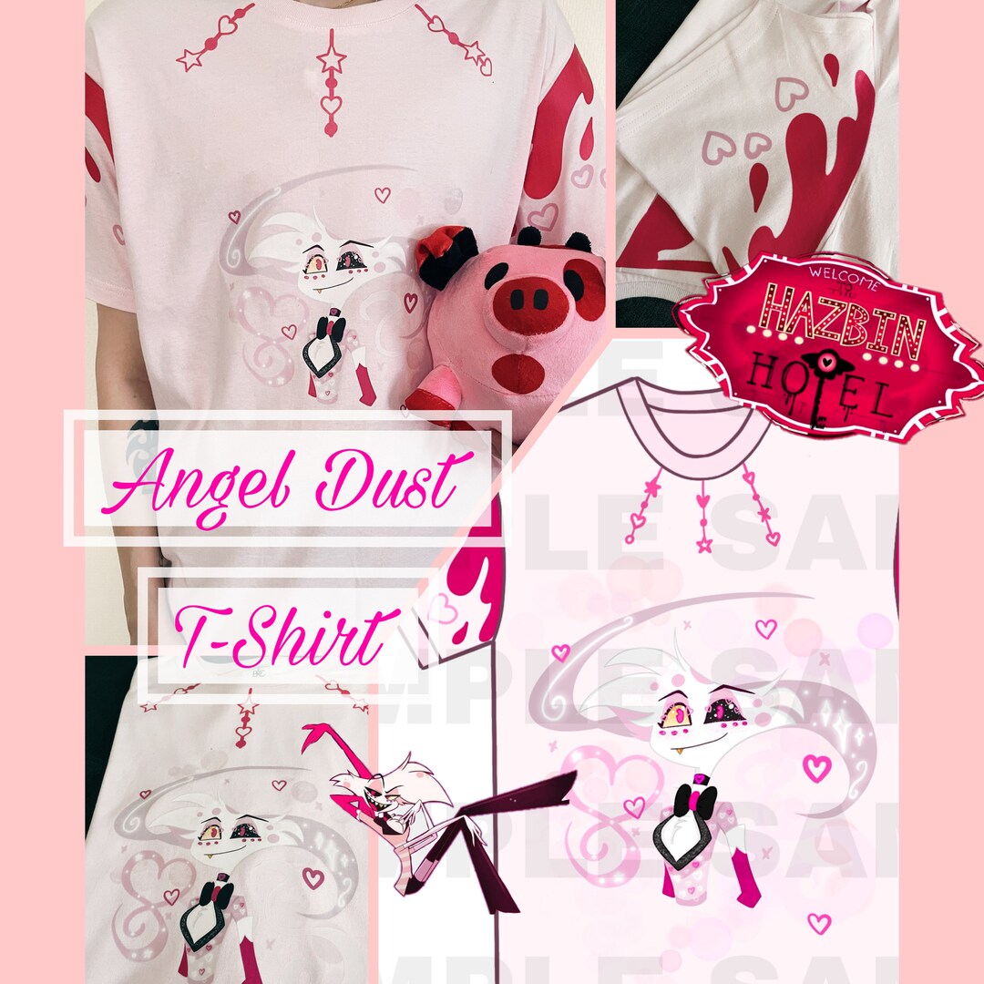 Angel Dust Hazbin Hotel T-shirt Merch - Etsy