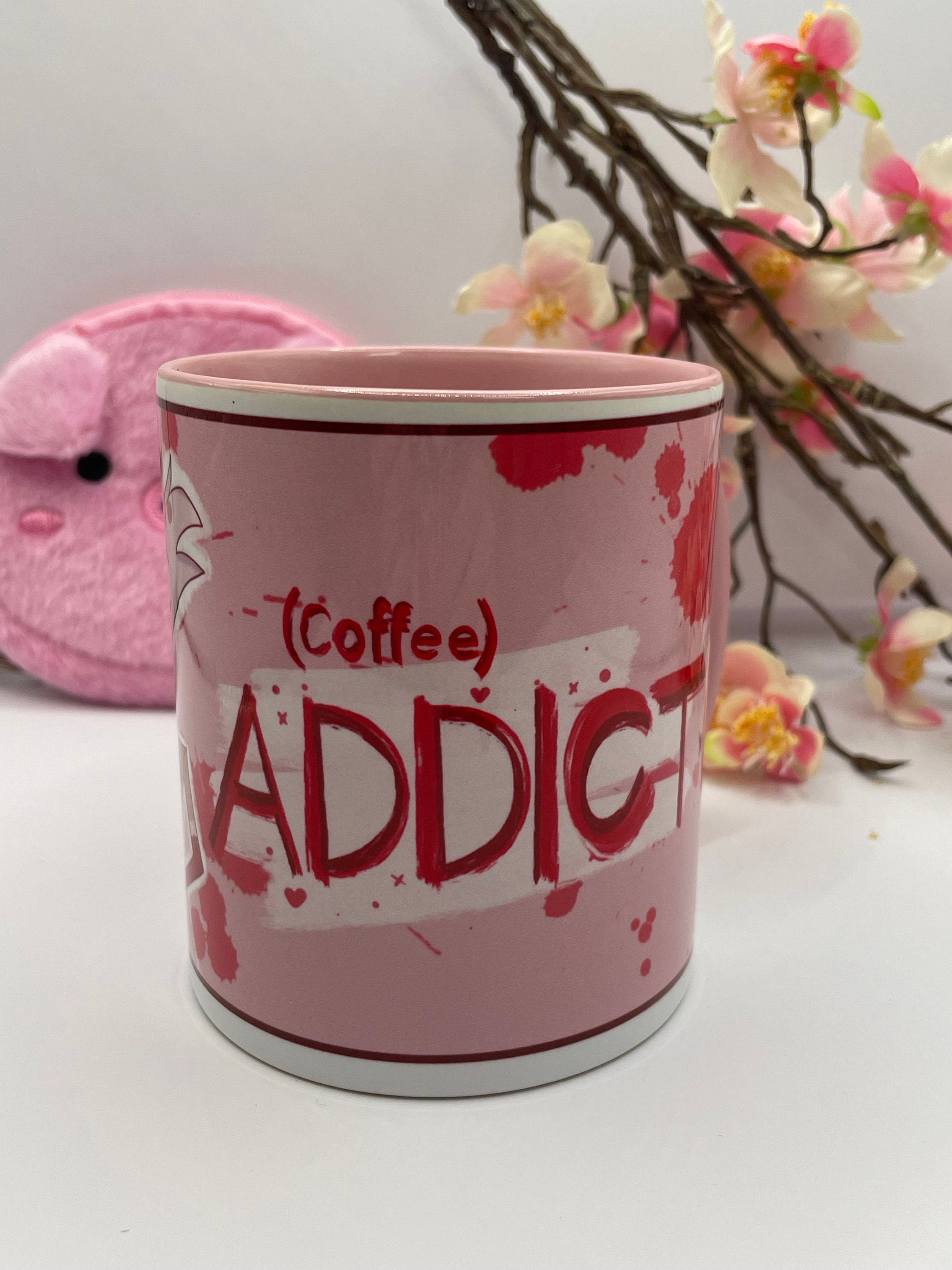 Hazbin Hotel Merch Angel Dust Husk Alastor Arackniss Cursed Cat Mugs ...