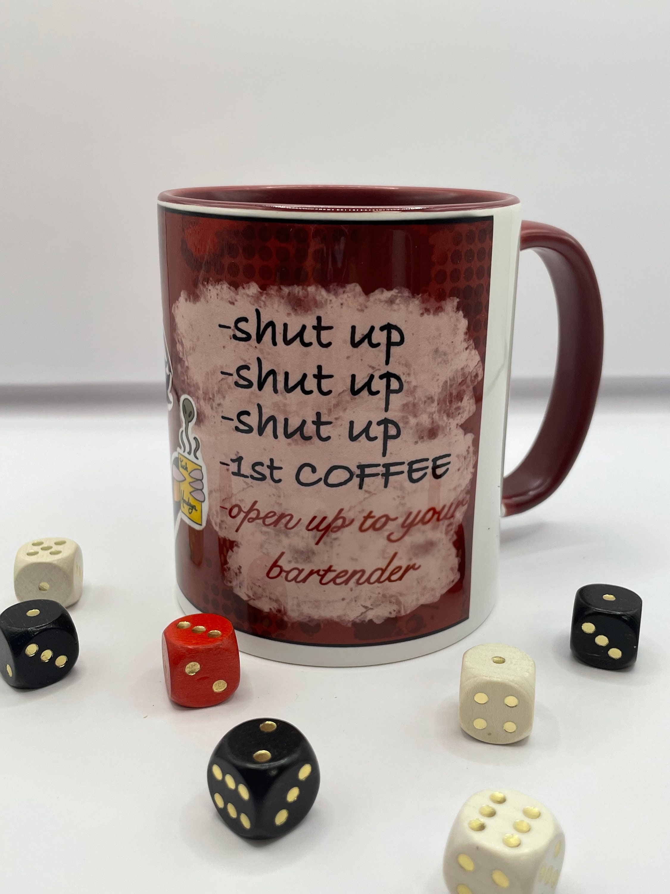 Hazbin Hotel Merch Angel Dust Husk Alastor Arackniss Cursed Cat Mugs ...