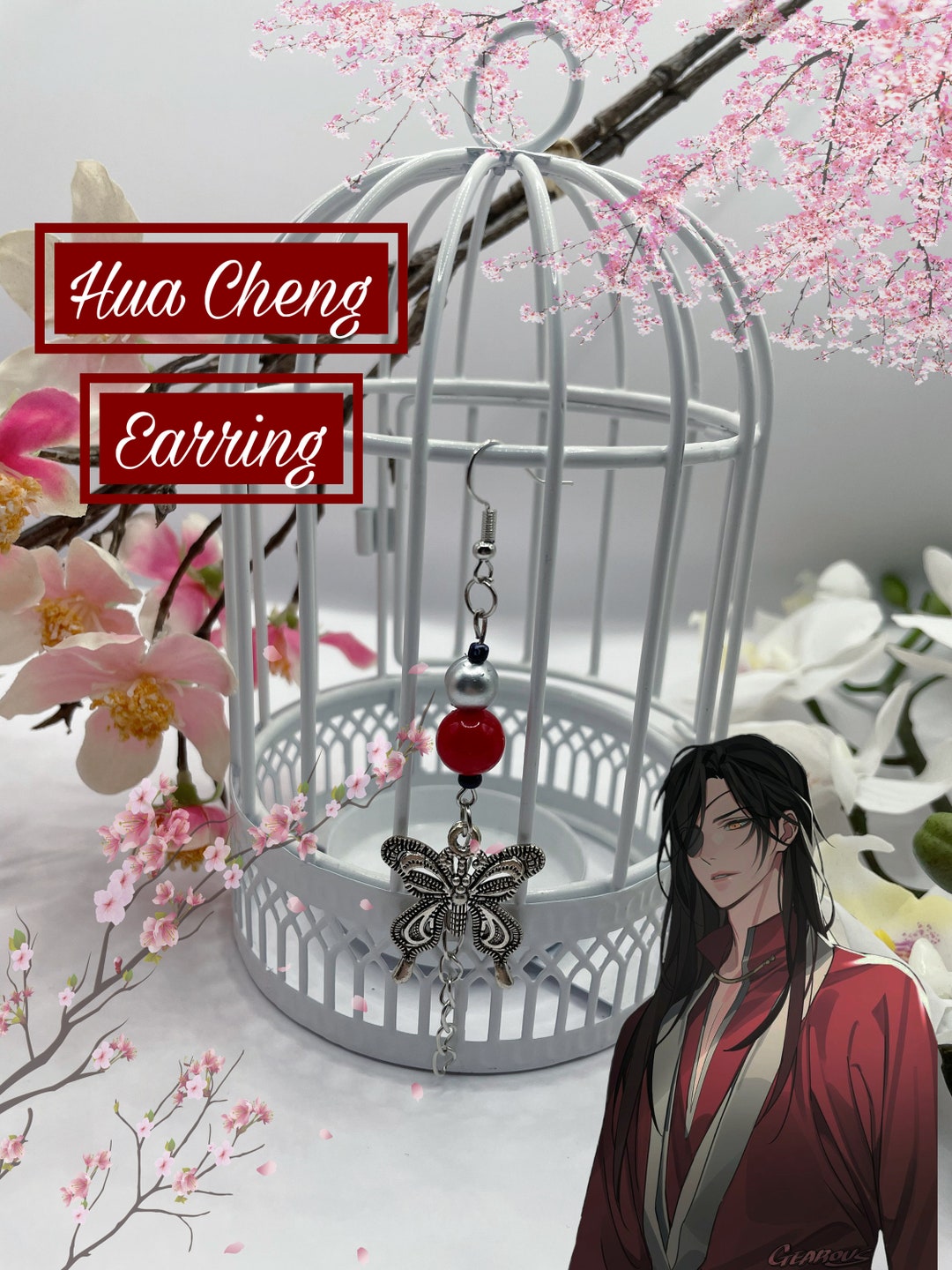 Tgcf Heaven Officials Blessing Tian Guan Ci Fu Mxtx Earring - Etsy