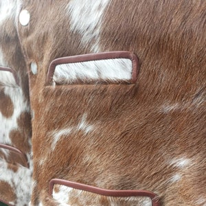 Best Winter Jacket for Men Real Cowhide Vest for Men Natural Hairon ...