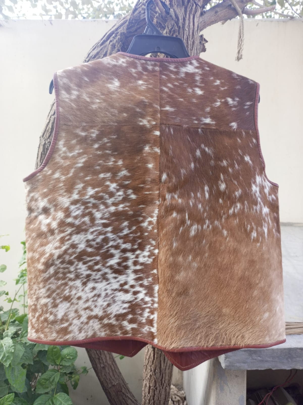 Best Winter Jacket for Men Real Cowhide Vest for Men Natural Hairon ...