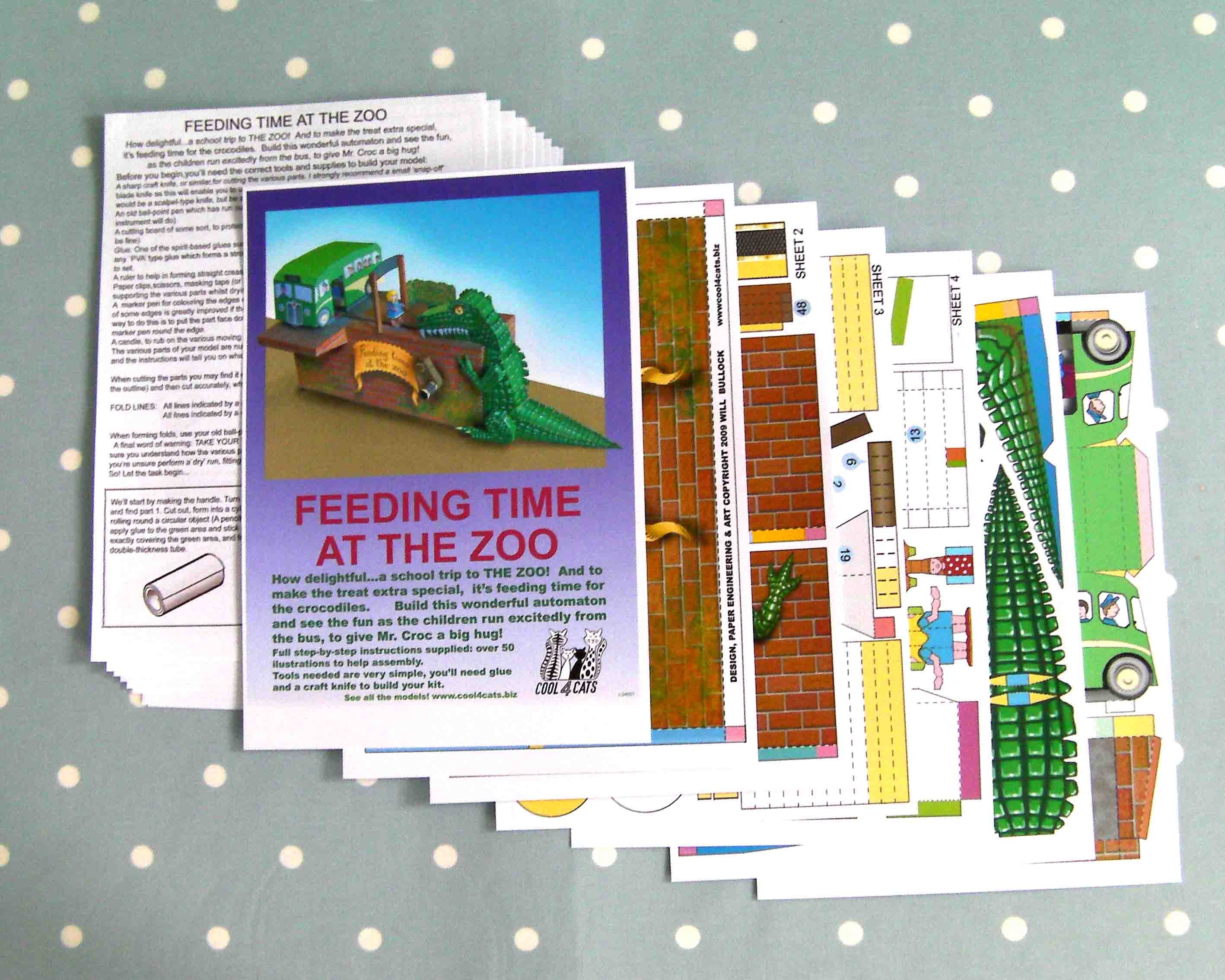 Feeding Time at the Zoo - Etsy