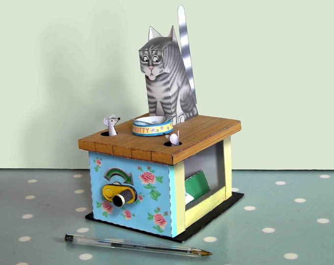 Le Chat Cat Automaton - Etsy