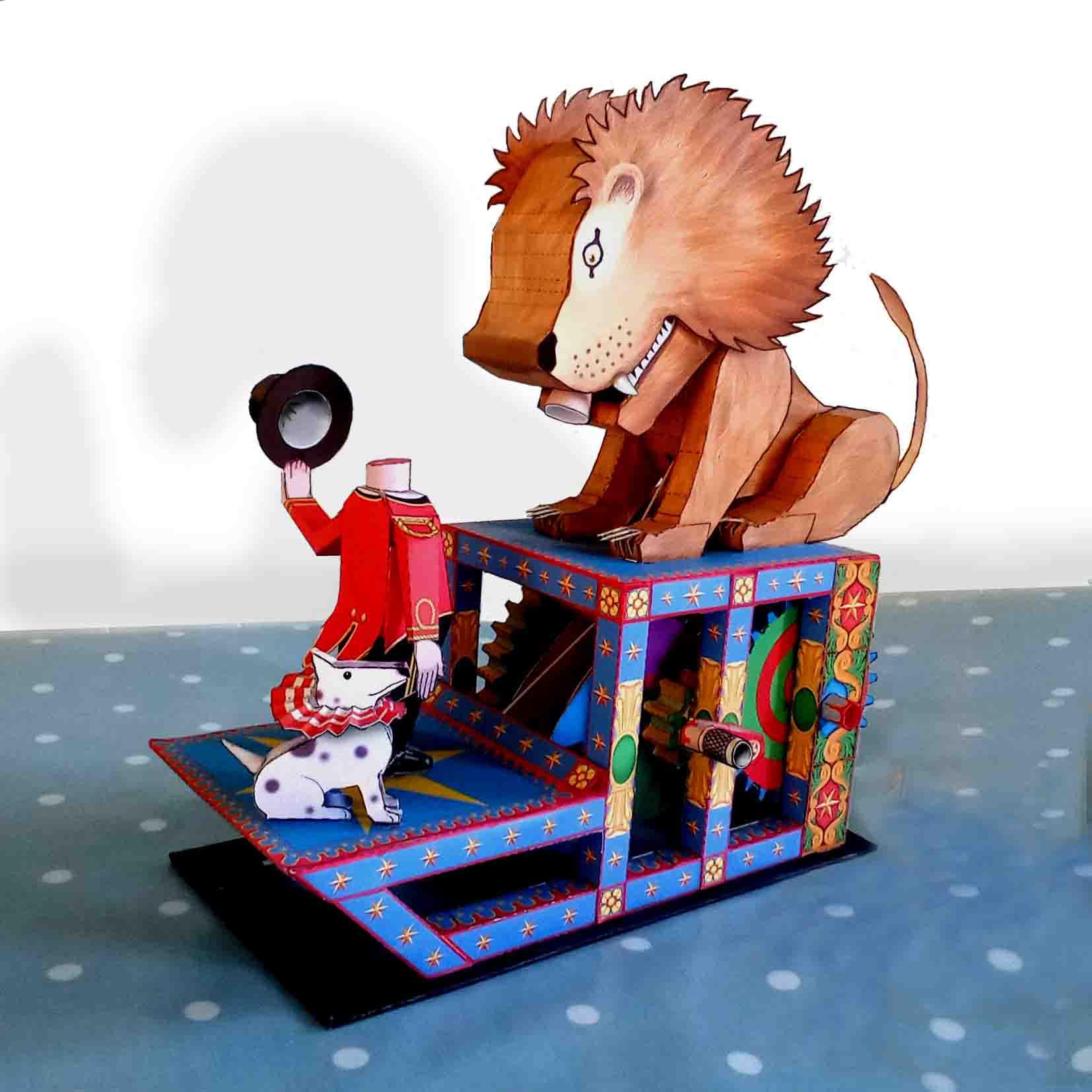 Lion Tamer Automaton - Etsy