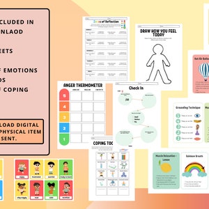 Zones of Self Regulation Calm Corner Tools Emotional - Etsy Australia