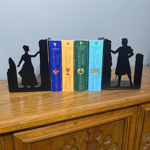 Outlander Bookends, Decorative Bookends, Metal Bookends, Library ...