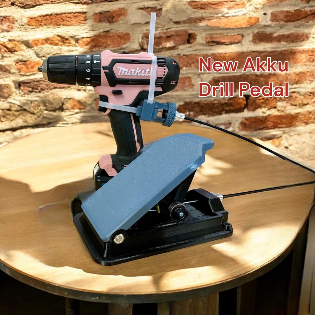 Gas Pedal Battery Drill - Etsy