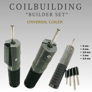 Coilbuilder Set *BUILDER SET* Handmade Coil Tools Coilbuilding Jig - Etsy