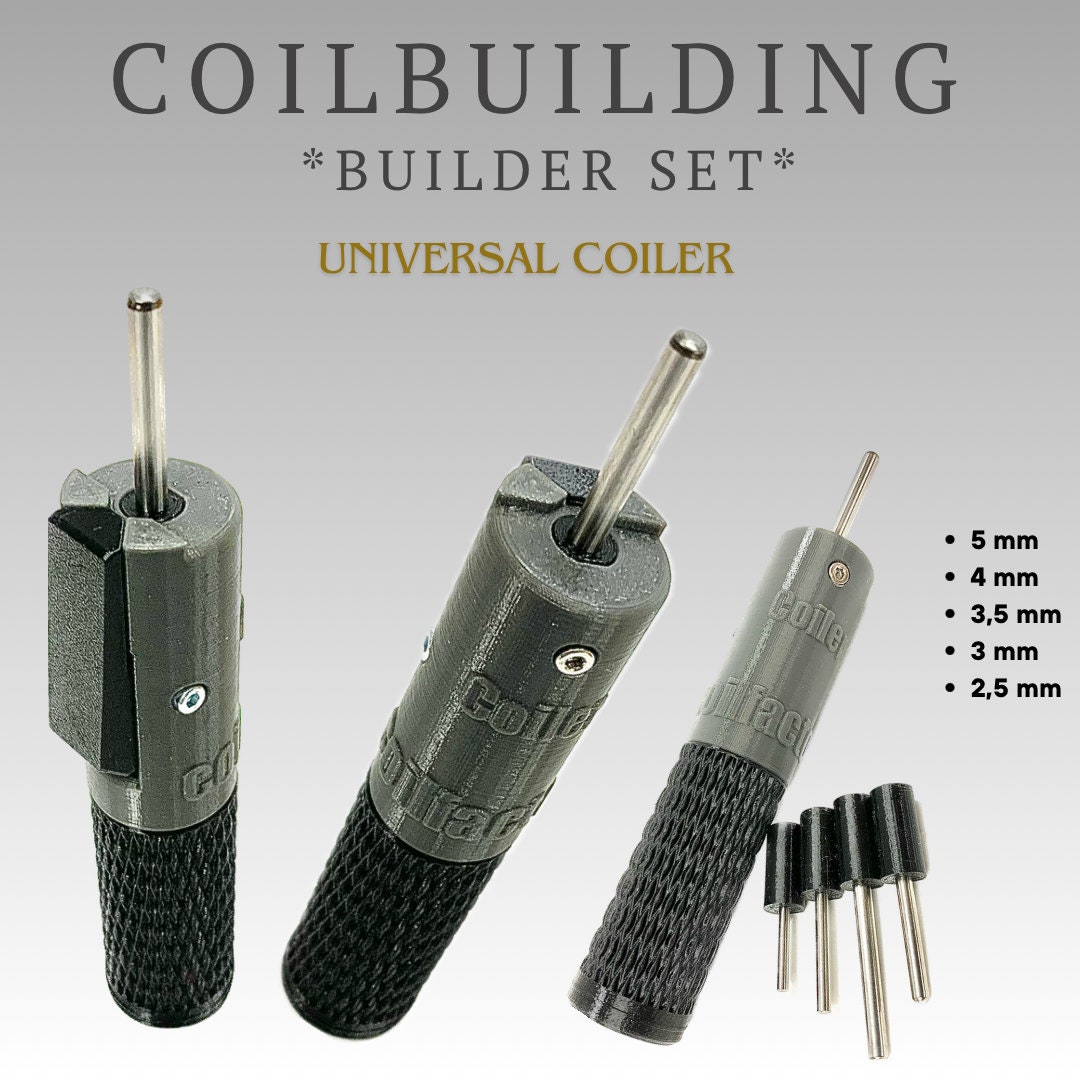 Coilbuilder Set *BUILDER SET* Handmade Coil Tools Coilbuilding Jig - Etsy
