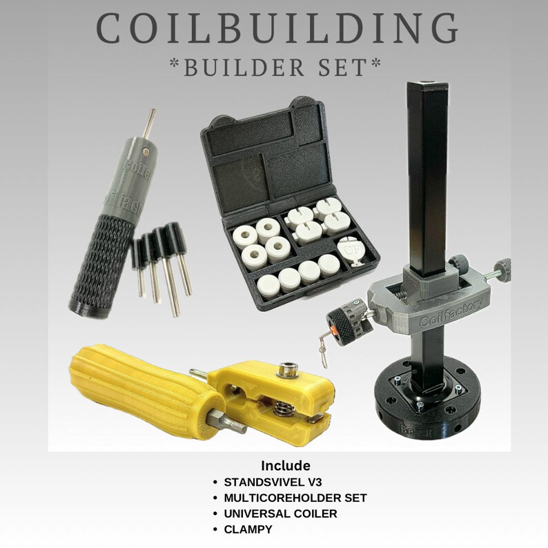 Coilbuilder Set *BUILDER SET* Handmade Coil Tools Coilbuilding Jig - Etsy