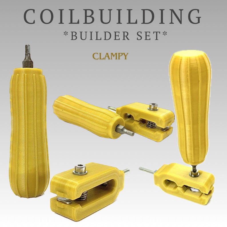 Coilbuilder Set *BUILDER SET* Handmade Coil Tools Coilbuilding Jig - Etsy