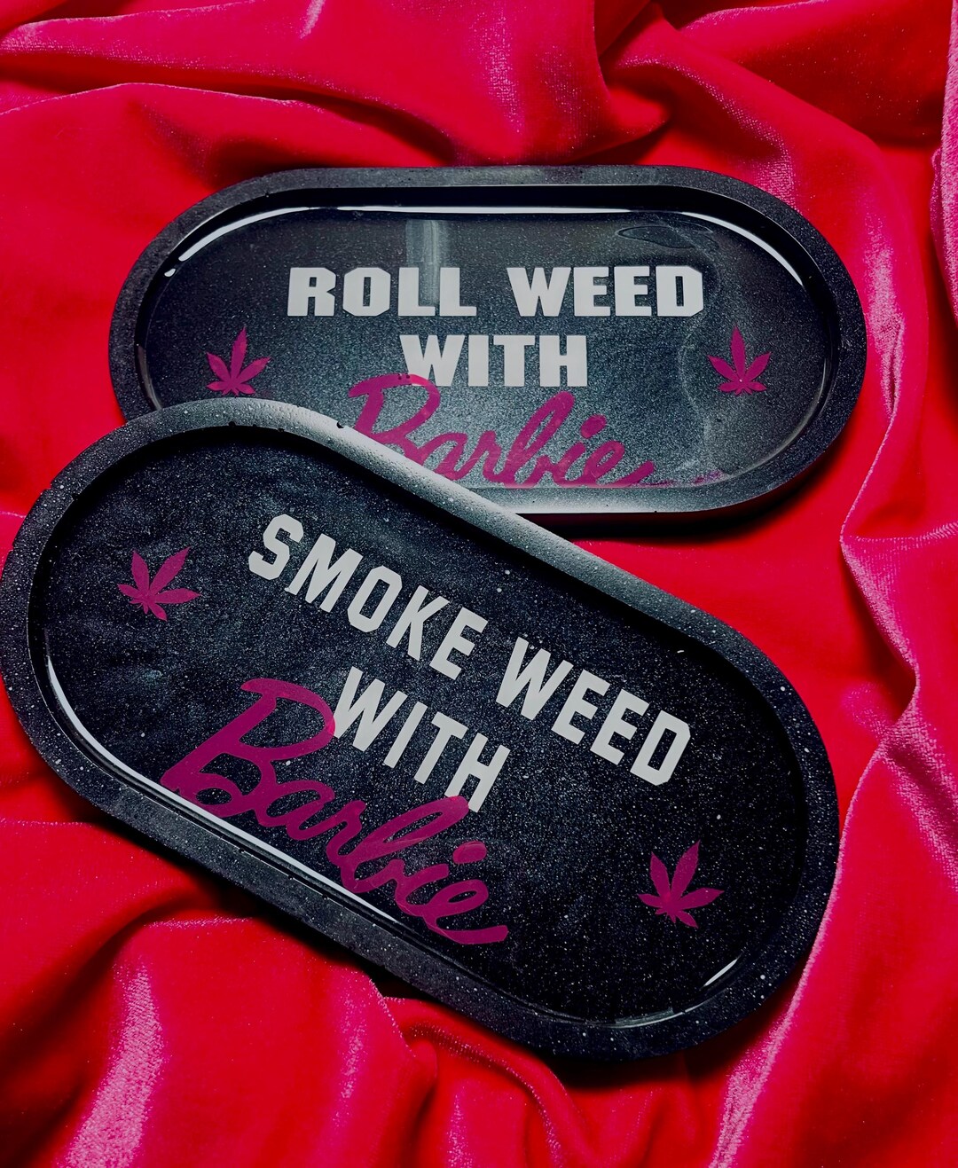 Barbie Rolling Tray | Marble Tray | Pretty Gift for Any Occasion| Smoke ...