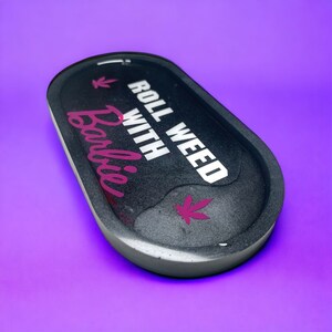 Barbie Rolling Tray | Marble Tray | Pretty Gift for Any Occasion| Smoke ...