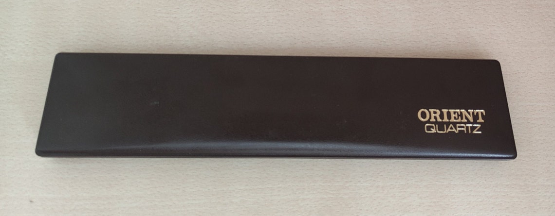 ORIENT QUARTZ Vintage Watch Box / Case - Etsy