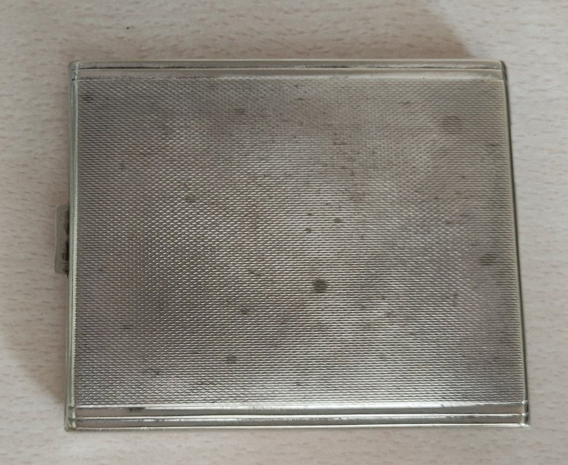 Vintage Collectible Metal Cigarette Case - Etsy