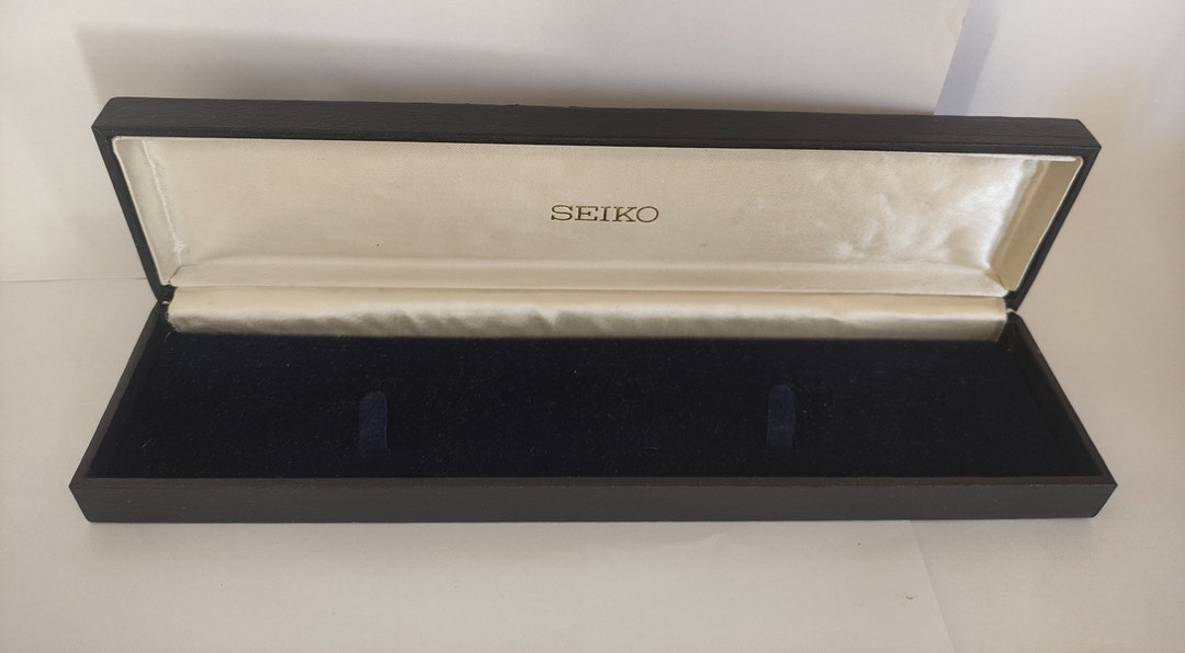Vintage SEIKO Watch Box / Storage Case - Etsy